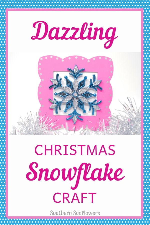 Dollar Tree Snowflake Craft