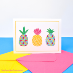 Free Pineapple Printable Note Cards