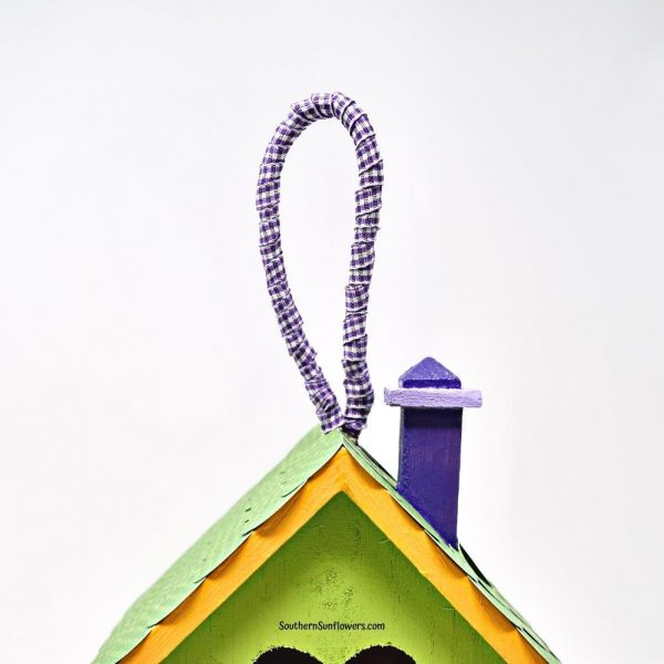 Painted Birdhouse Spring Craft