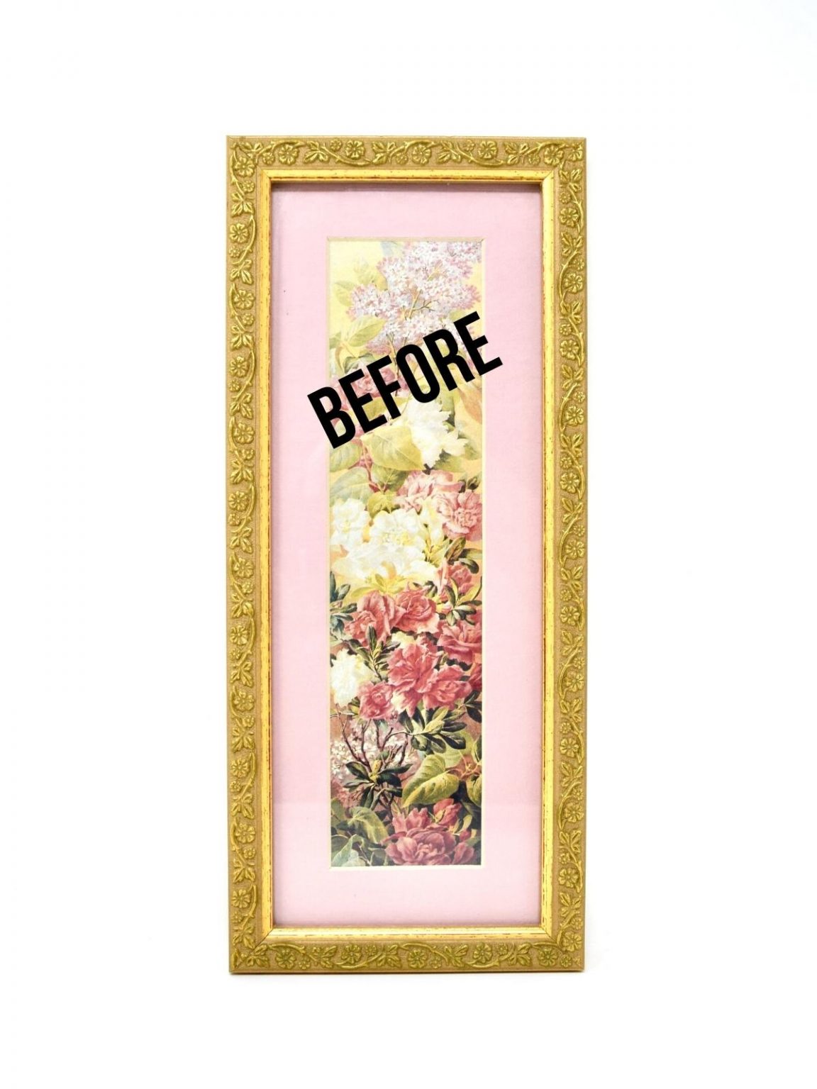 Simple Framed Art Makeover