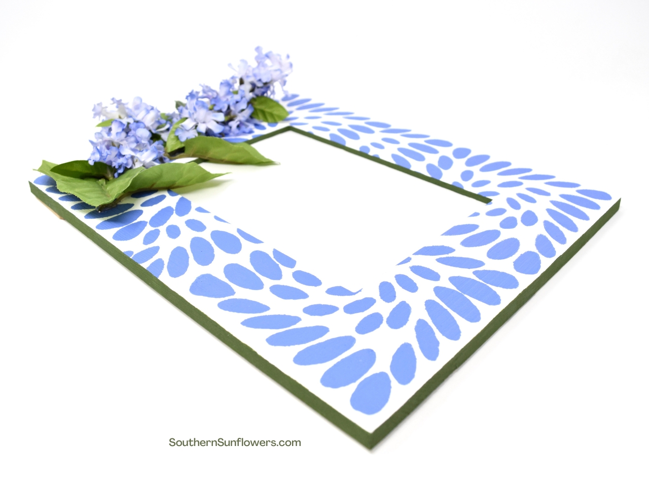 DIY Photo Frame Using a Craft Stencil