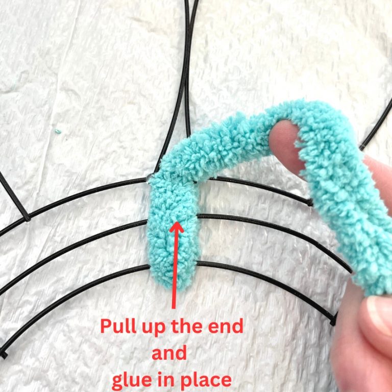 How to Decorate a Dollar Tree Bunny Wire Wreath