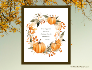Free Fall Printables for Autumn Decorating